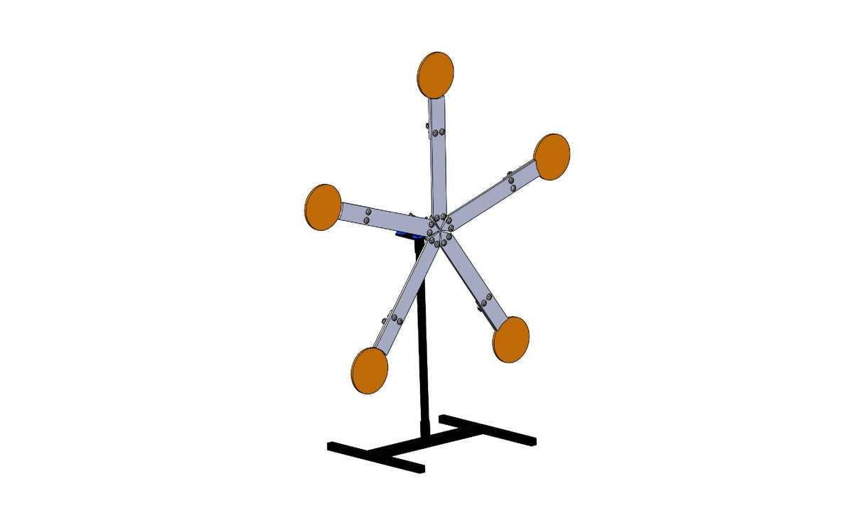 Texas Star AR500 / AR550 Steel Target with 3/8” Paddle Targets – Xsteel ...